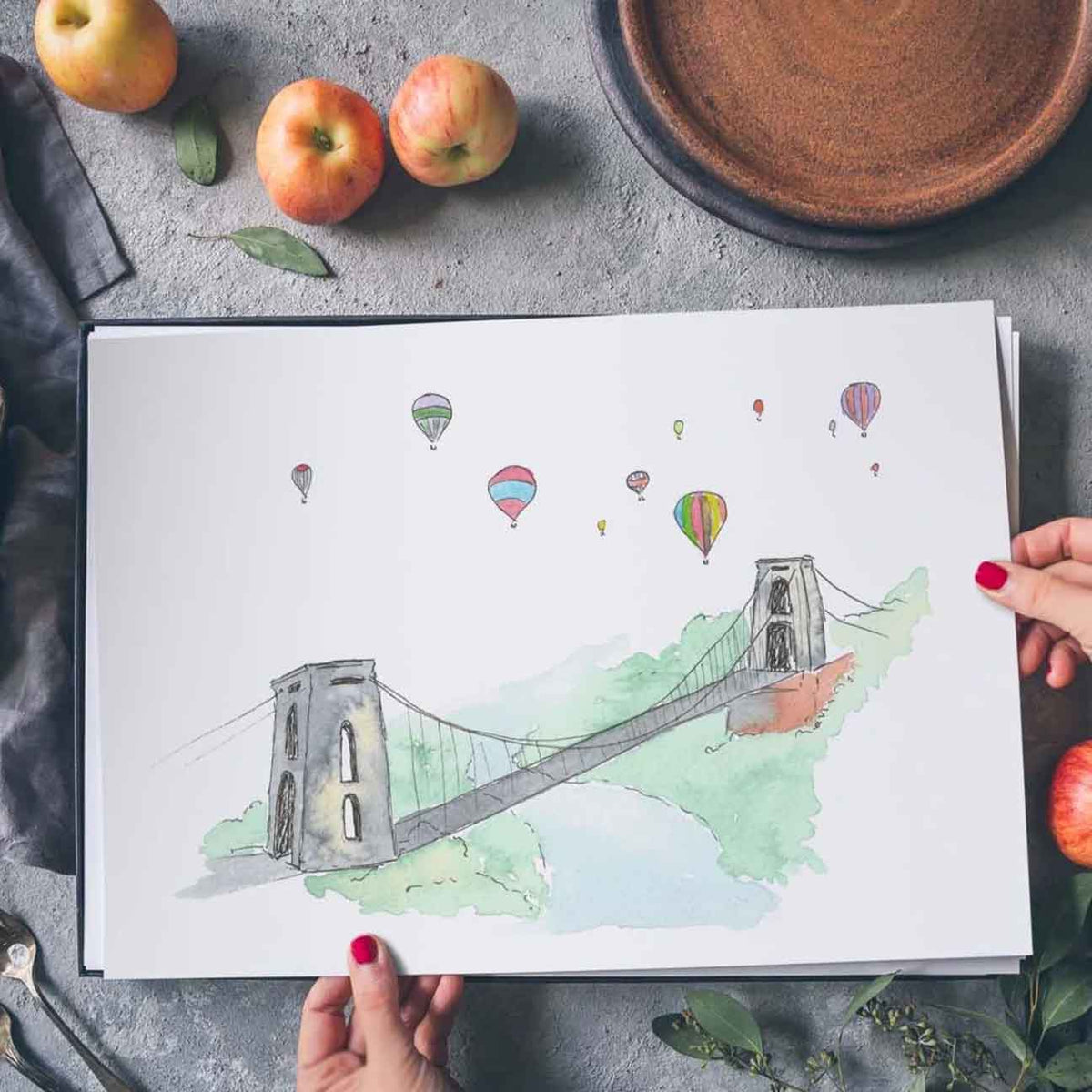 Clifton Bristol Suspension Bridge Art Print | Jennifer Jackson Art ...